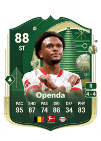 Loïs Openda EA FC 26 Ratings, Prices, and Cards - FUT.GG
