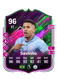 Savinho EA FC 26 Ratings, Prices, and Cards - FUT.GG