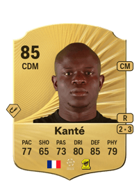N'Golo Kanté EA FC 26 Ratings, Prices, and Cards - FUT.GG