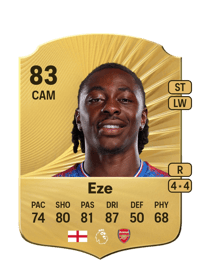 Eberechi Eze EA FC 26 Ratings, Prices, and Cards - FUT.GG