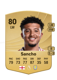 Jadon Sancho EA FC 26 Ratings, Prices, and Cards - FUT.GG