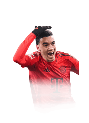 Jamal Musiala Evolutions in EA FC 25 - FUT.GG