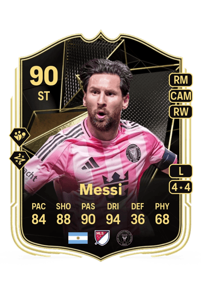 Lionel Messi Evolutions in EA FC 25 - FUT.GG