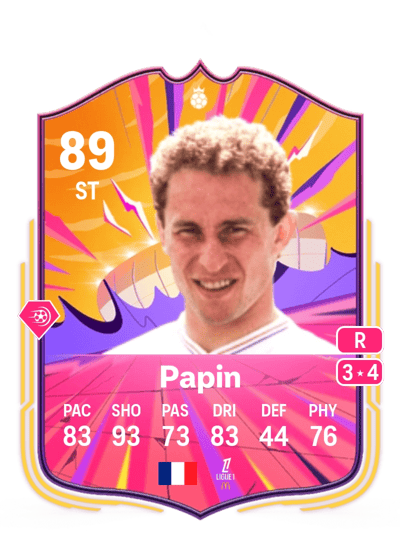 Jean-Pierre Papin Evolutions in EA FC 25 - FUT.GG