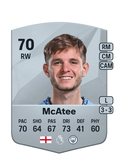 James McAtee Evolutions in EA FC 25 - FUT.GG