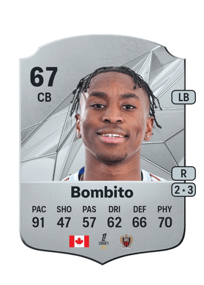 Moïse Bombito Evolutions in EA FC 25 - FUT.GG