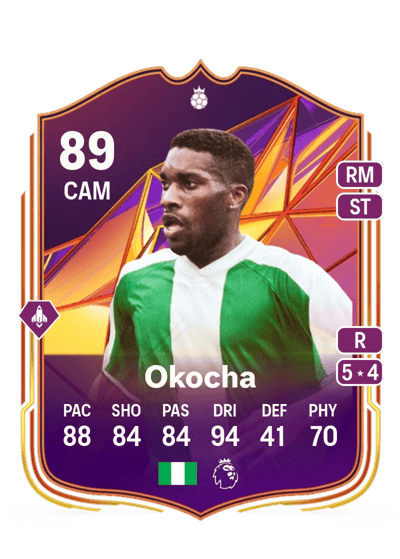 Jay-Jay Okocha Evolutions in EA FC 25 - FUT.GG