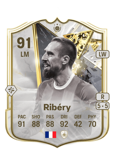 Franck Ribéry Evolutions in EA FC 25 - FUT.GG