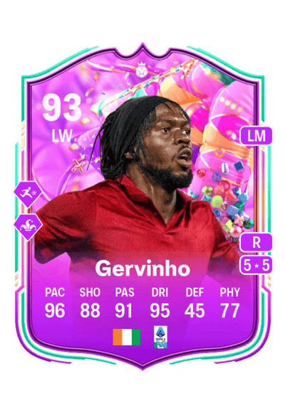 Gervinho Evolutions in EA FC 25 - FUT.GG