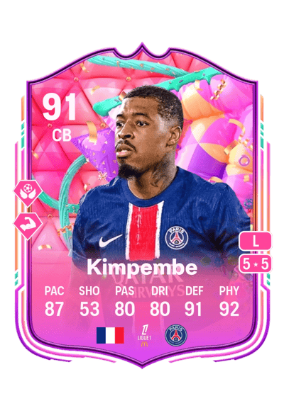 Presnel Kimpembe Evolutions in EA FC 25 - FUT.GG