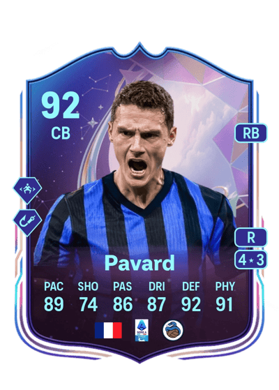 Benjamin Pavard Evolutions in EA FC 25 - FUT.GG
