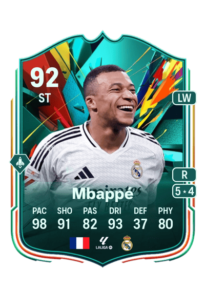 Kylian Mbappé Evolutions in EA FC 25 - FUT.GG