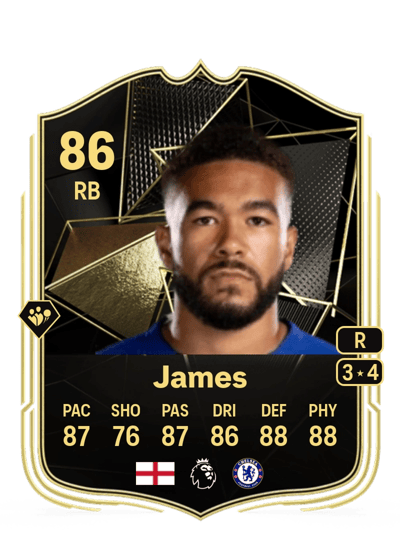 Reece James Evolutions in EA FC 25 - FUT.GG