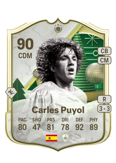 Carles Puyol Evolutions in EA FC 25 - FUT.GG