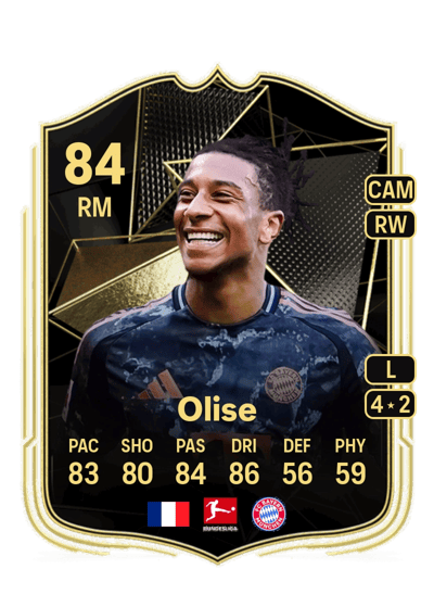 Michael Olise Evolutions in EA FC 25 - FUT.GG