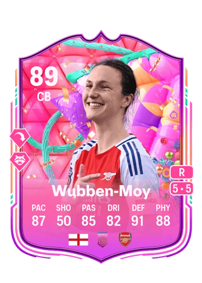 Lotte Wubben-Moy Evolutions in EA FC 25 - FUT.GG