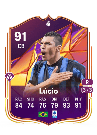 Lúcio Evolutions in EA FC 25 - FUT.GG