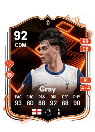 Archie Gray Evolutions in EA FC 25 - FUT.GG