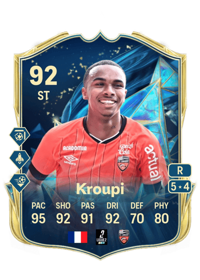 Eli Junior Kroupi Evolutions in EA FC 25 - FUT.GG