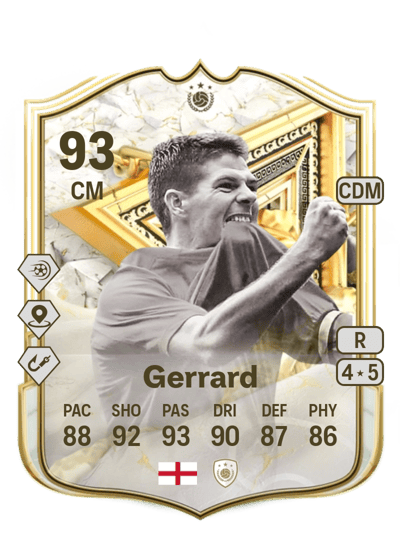 Steven Gerrard Evolutions in EA FC 25 - FUT.GG