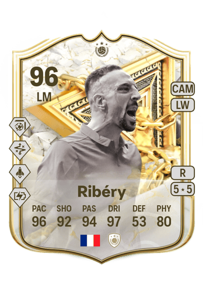 Franck Ribéry Evolutions in EA FC 25 - FUT.GG