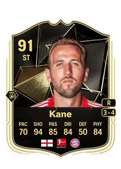 Harry Kane Evolutions in EA FC 25 - FUT.GG