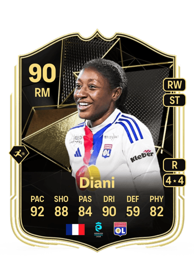 Kadidiatou Diani Evolutions in EA FC 25 - FUT.GG
