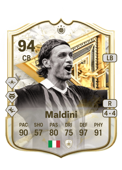 Paolo Maldini Evolutions in EA FC 25 - FUT.GG