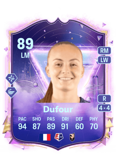 Julie Dufour Evolutions in EA FC 25 - FUT.GG