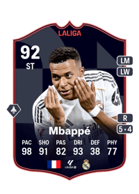 Kylian Mbappé EA FC 26 Ratings, Prices, and Cards - FUT.GG