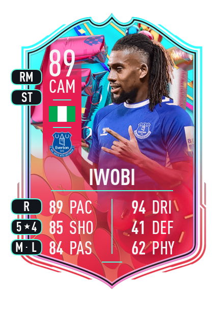 Alex Iwobi SBC - FUT.GG